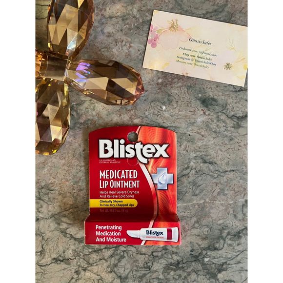 Blistex | Makeup | Blistex Medicated Lip Ointment Relieve Chapped Lips ...